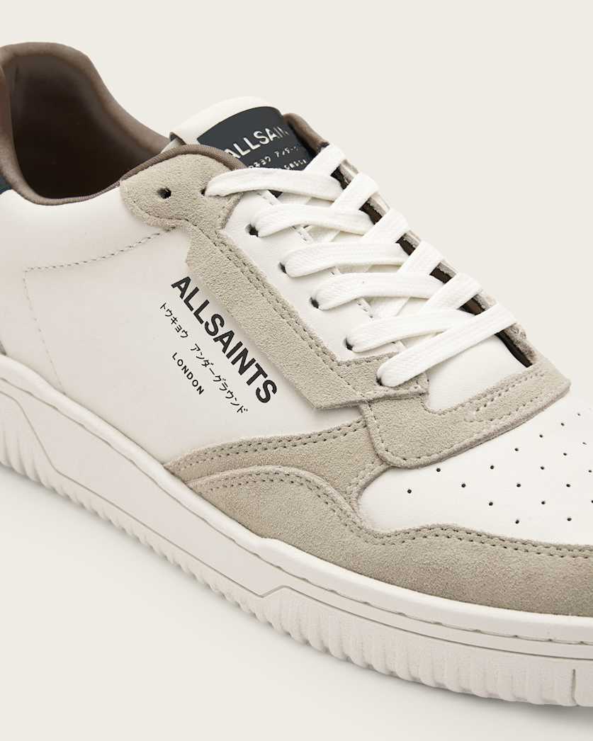 Regan Low Top Sneakers CHALK WHITE/BLACK | ALLSAINTS US